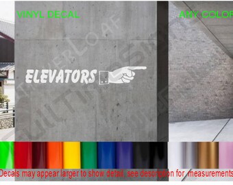 Elevator Decals | Etsy