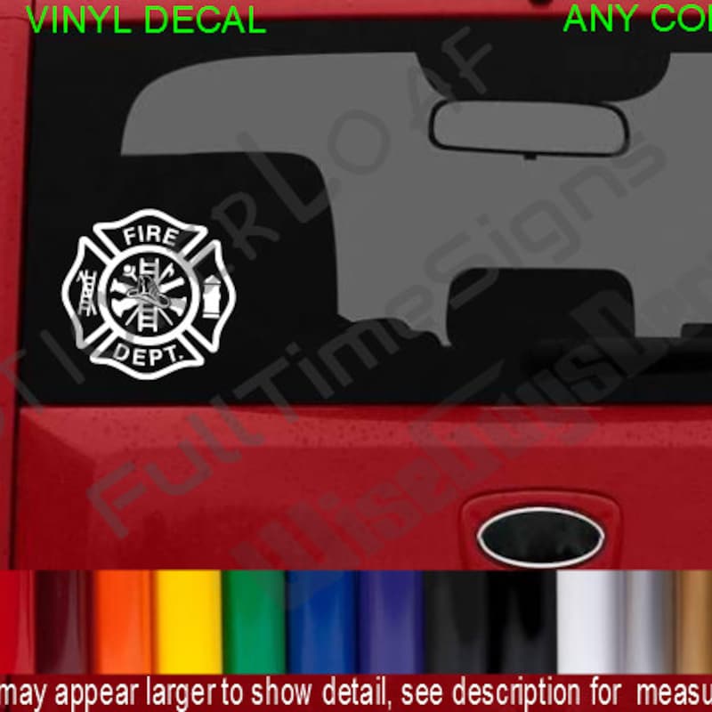 Fire Station Decal - Etsy