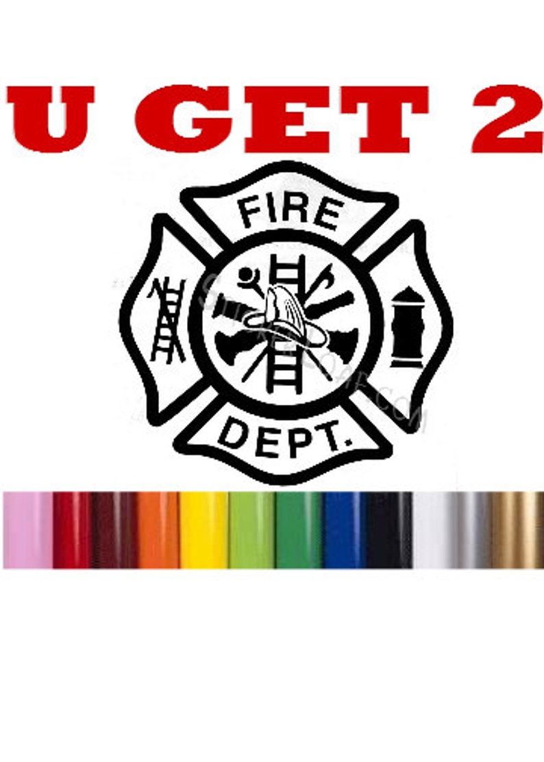 Maltese Cross EMT Medic Paramedic Ambulance Fire Fighter FIREFIGHTER ...