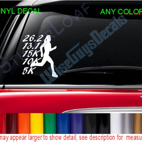 Running Decal - Etsy