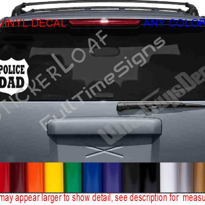 Law Enforcement Decals - Etsy