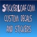 STORE NAME Custom Window Decal Business Shop Storefront Vinyl Door Sign ...