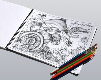 Advanced Coloring | Etsy