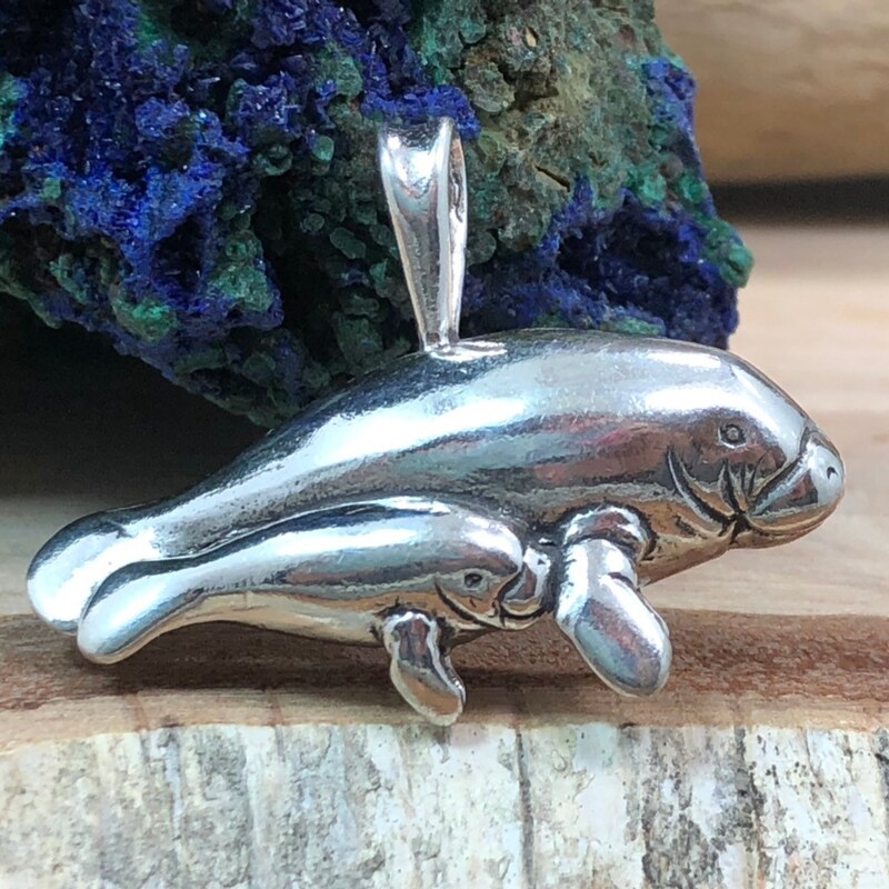 Manatee Charm - Etsy
