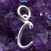 Alphabet Charm, Letter Charm, C Charm, Letter C Charm, Script Letter ...