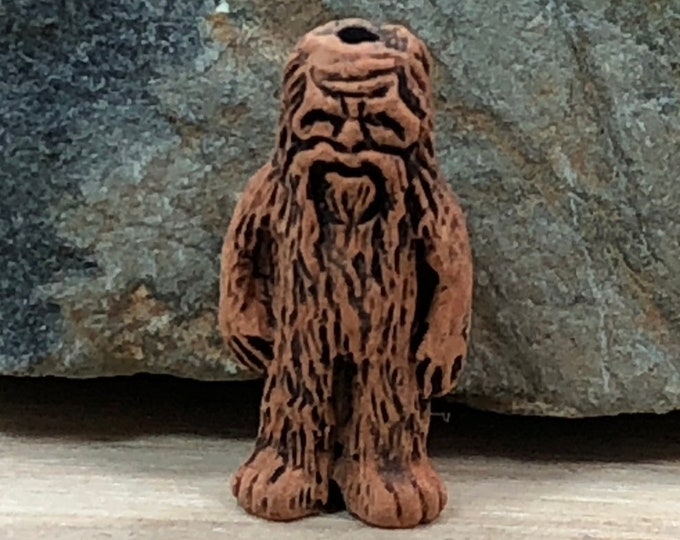 10 Bigfoot Beads, Sasquatch Bead, Peruvian Ceramic Beads, Ceramic Beads ...