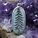Silver Charm, Pine Tree Charm, Sterling Silver Charm, Forest Charm ...