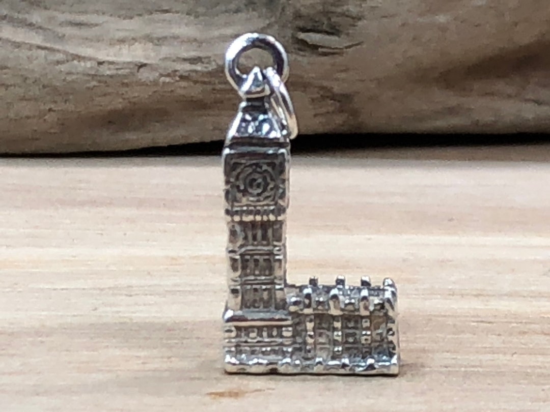 Big Ben Charm, Elizabeth Tower Pendant, British Charm, UK Charm, Travel ...