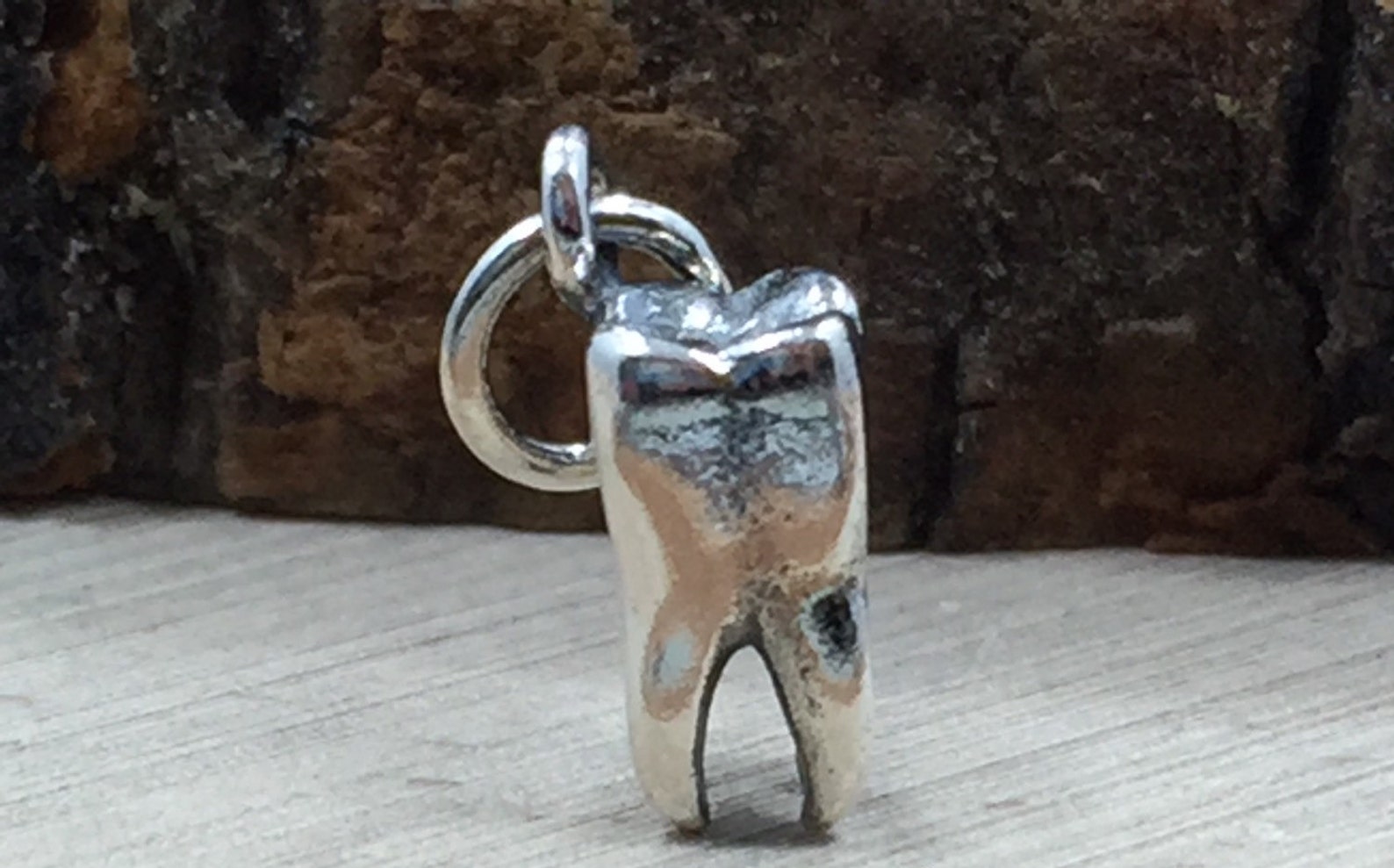 Tooth Charm, Molar Charm, Realistic Tooth Charm, Dentist Charm, Dental ...