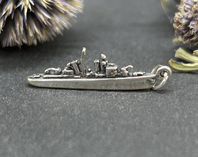 Canoe Charm, Boat Charm, Row Boat Charm, Fisherman Charm, Boating Charm ...