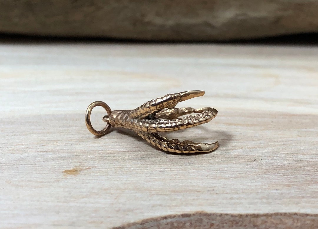 Bird Claw Charm Bird Talon Charm Bird Claw Pendant Bird - Etsy