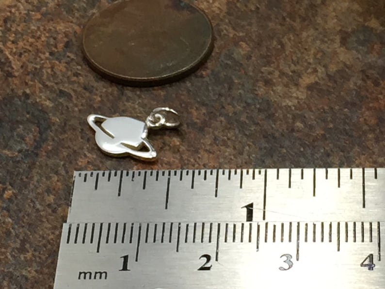 Saturn Charm Planet Charm Outer Space Charm Galaxy Charm - Etsy