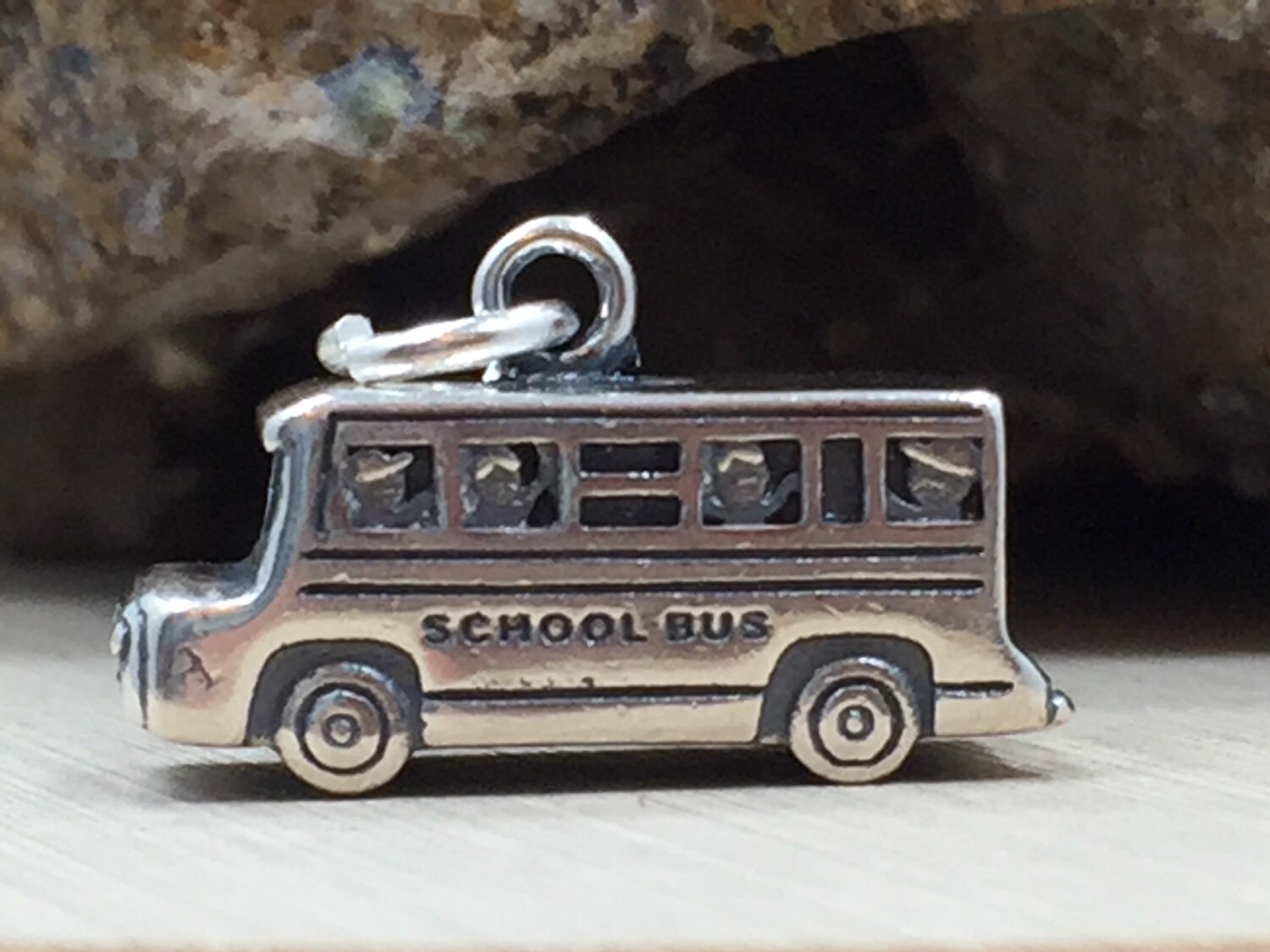 School Bus Charm School Bus Pendant Vehicle Charm Car - Etsy