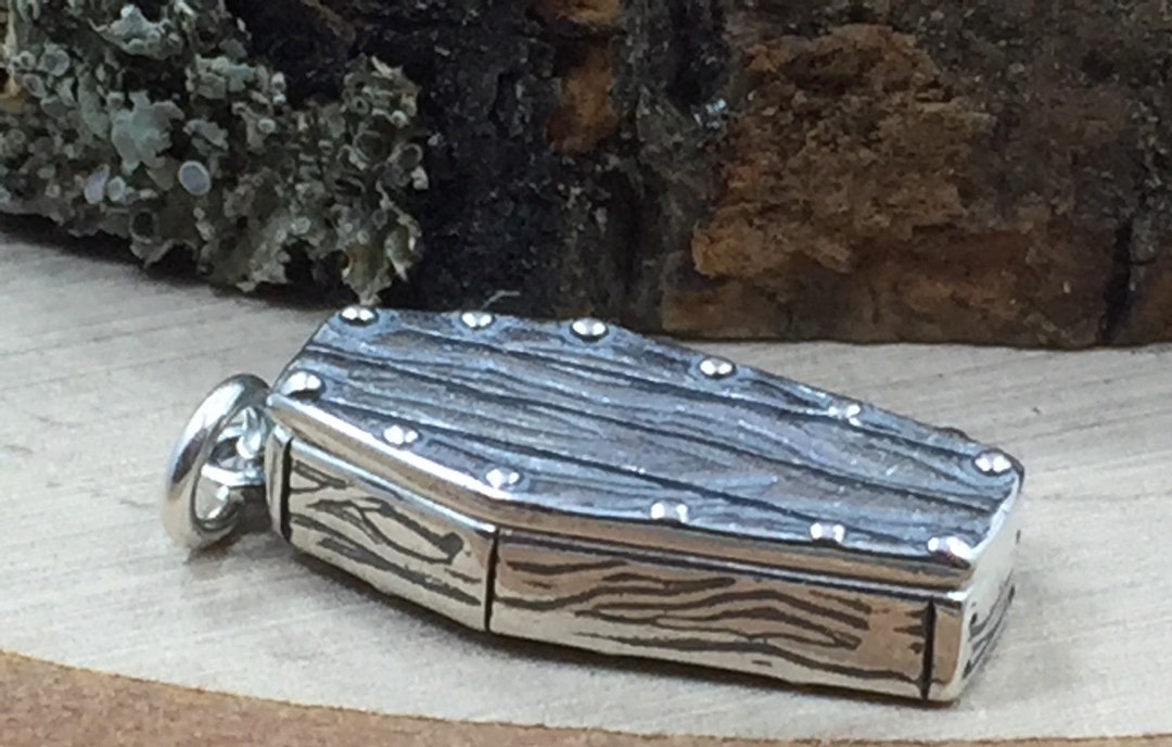 Coffin Charm, Casket Charm, Dead Charm, Death Charm, Funeral Charm ...