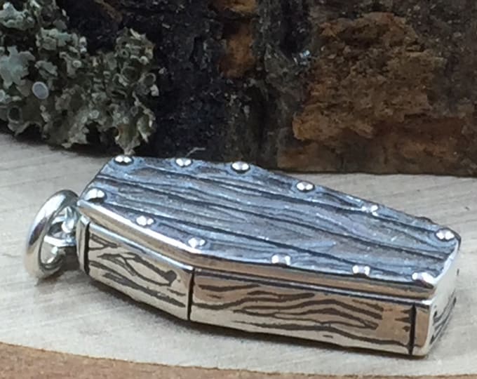 Coffin Charm, Casket Charm, Dead Charm, Death Charm, Funeral Charm ...