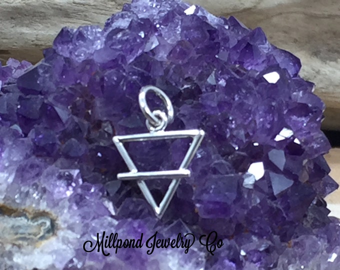 Four Elements Charm, Elements Charm, Earth Element Charm, Sterling Silver Charm, PS01708 - Etsy