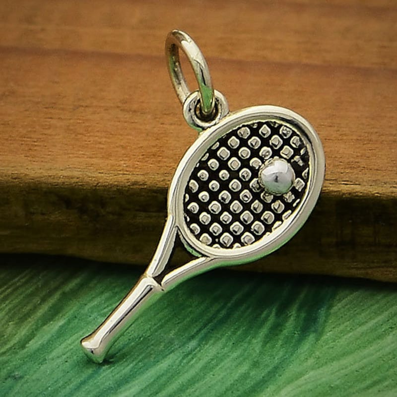 Tennis Racket Charms - Etsy