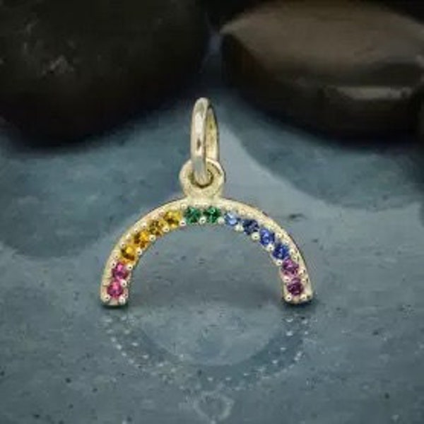 Rainbow Charm - Etsy