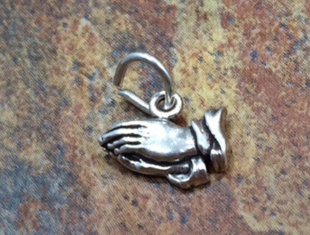 Praying Hands Charm, Praying Charm, Religious Charm, Christian Charm ...