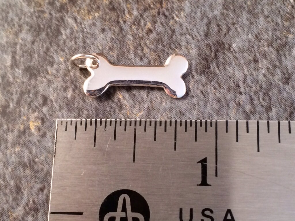 Dog Bone Charm Dog Bone Pendant Dog Bone Dog Lover - Etsy