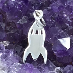 Rocket Charm, Spaceship Charm, Space Charm, Outer Space Charm, Alien ...