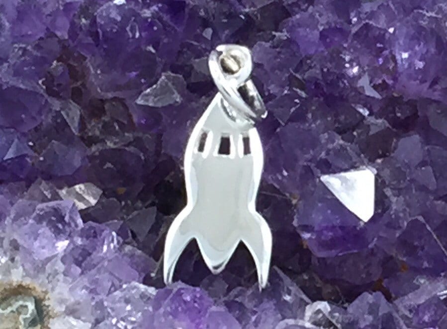Rocket Charm Spaceship Charm Space Charm Outer Space Charm - Etsy