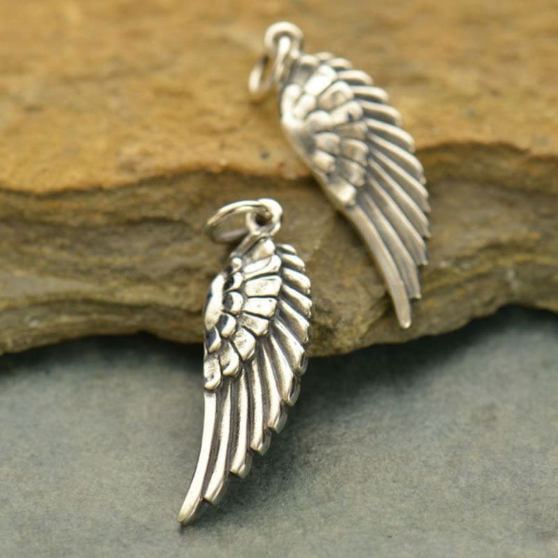 Angel Wing Charm - Etsy