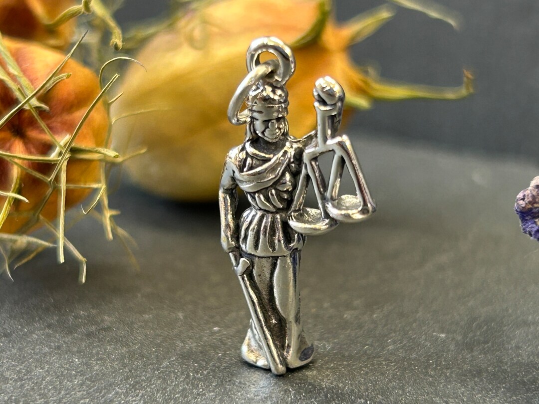 Lady Justice Charm, Law Charm, Lawyer Charm, Scales of Justice Charm ...