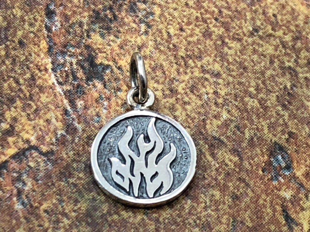 Four Elements Charm, Elements Charm, Fire Element Charm, Sterling ...