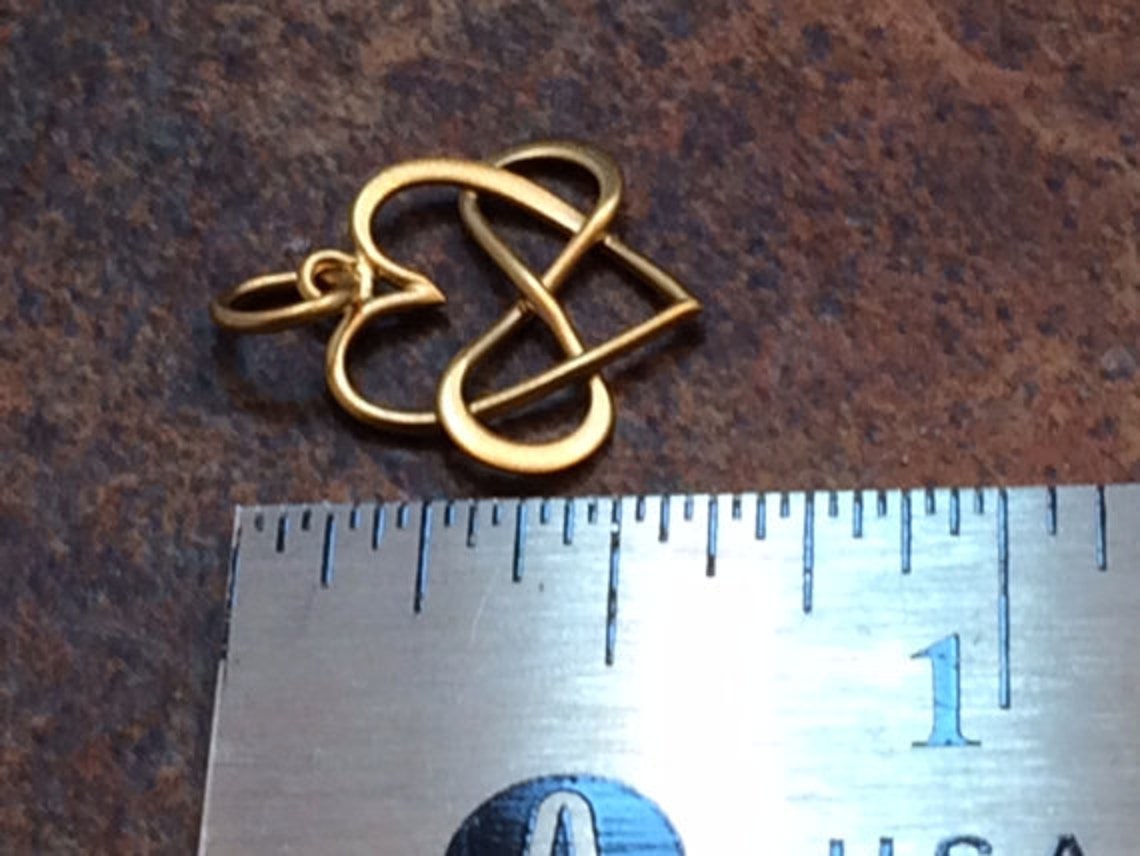 Infinity Heart Charm Infinity Charm Heart Charm Infinity - Etsy