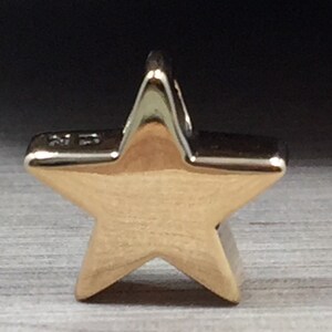 Small Star Bead Star Bead Natural Bronze Star Bead Tiny 1 - Etsy