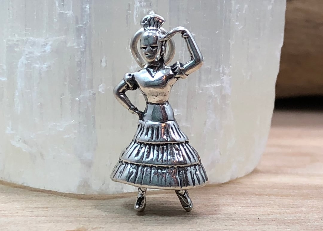Spanish Dancer Charm, 3D Spanish Dancer Charm, Dance Charm, Dance ...