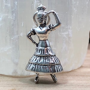 Spanish Dancer Charm, 3D Spanish Dancer Charm, Dance Charm, Dance ...