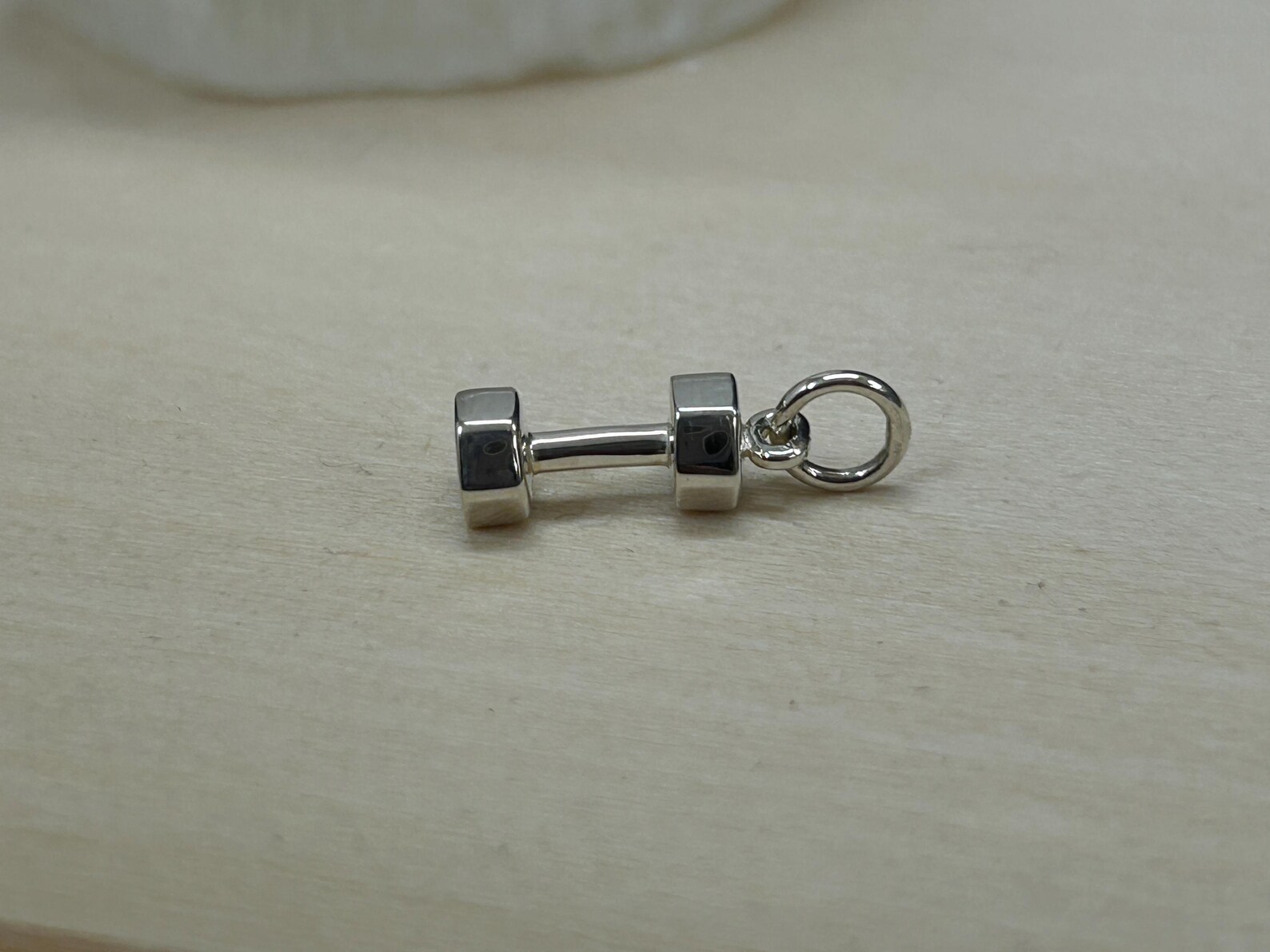 Dumbbell Charm, Weightlifter Charm, Weightlifting Charm, Bodybuilder ...
