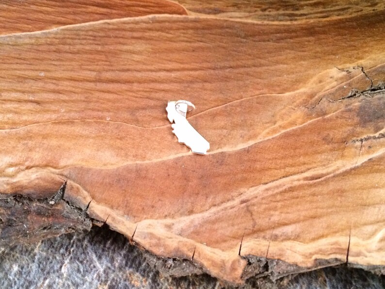 California Charm California Pendant California Stamping | Etsy