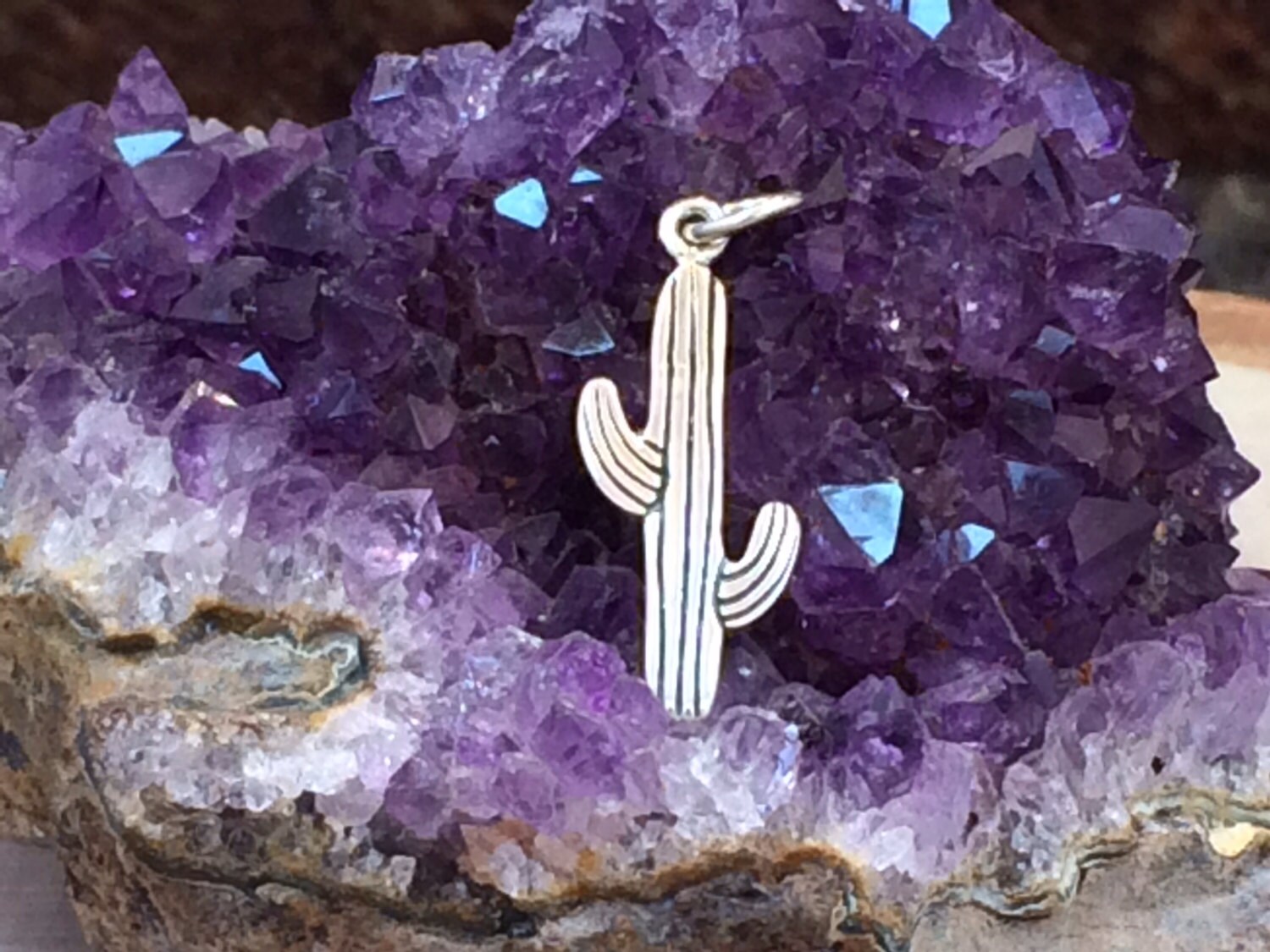 Cactus Charm Saguaro Cactus Charm Desert Charm Desert | Etsy