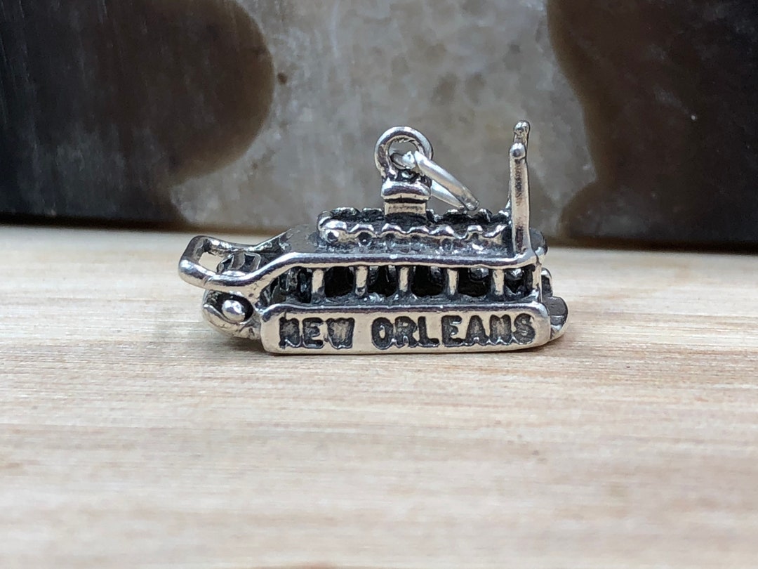 River Boat Charm, Boat Charm, Louisiana Charm, New Orleans Charm, River ...