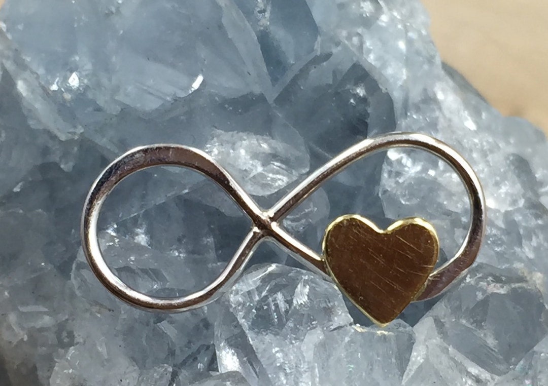 Infinity Heart Charm, Infinity Charm, Infinity Link, Infinity Connector ...