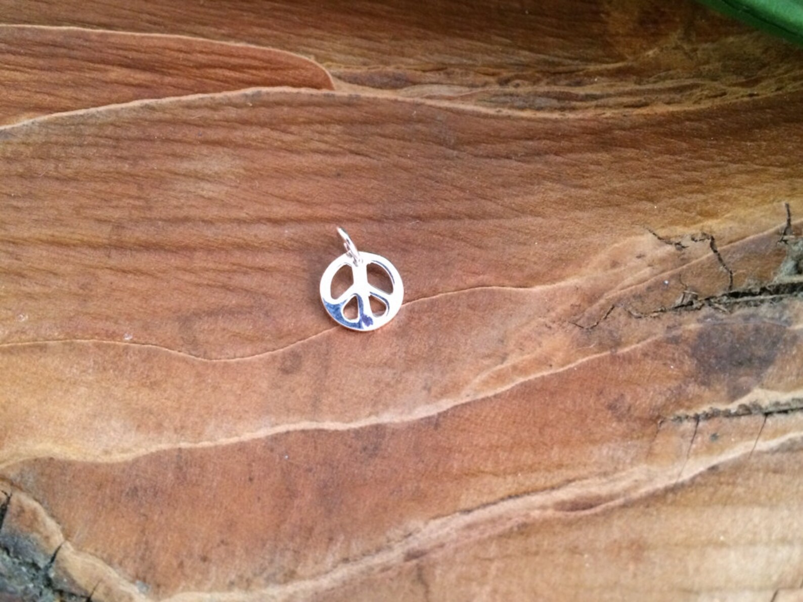 Peace Sign Silver Peace Sign Peace Sign Charm Peace Sign | Etsy