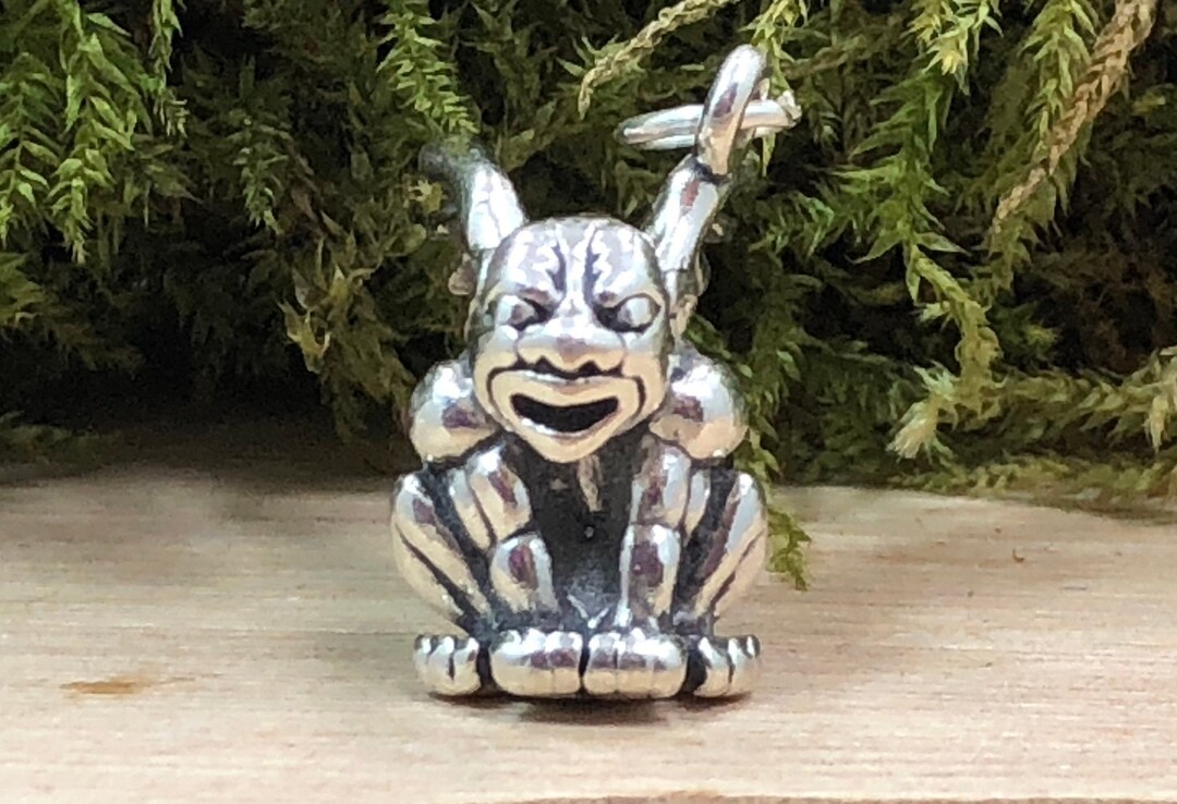 Gargoyle Charm, Gargoyle Pendant, Statue Charm, Gothic Charm, Art Charm ...