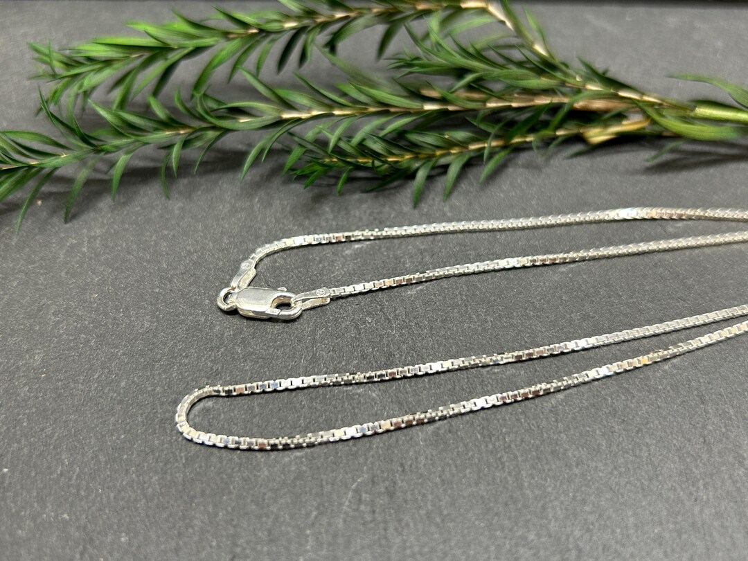 Necklace Chains, Replacement Chains, Sterling Silver Chains, Box Chain ...