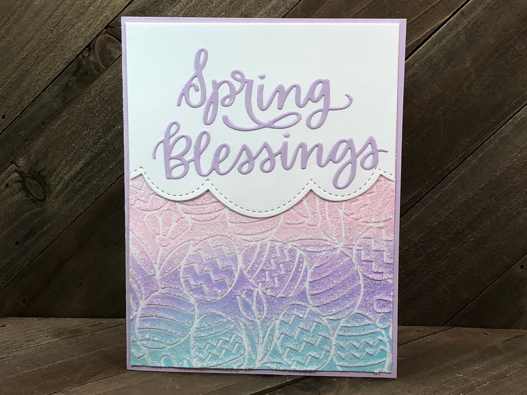 Spring Card, Easter Greeting Card, Handmade Cards, Handmade Greeting ...