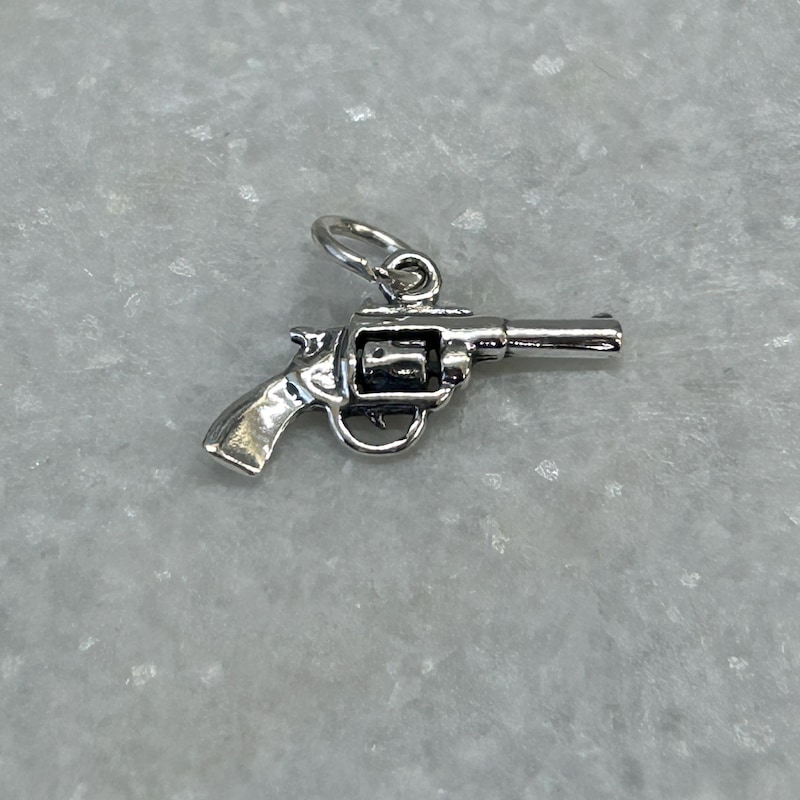 Revolver Charm - Etsy