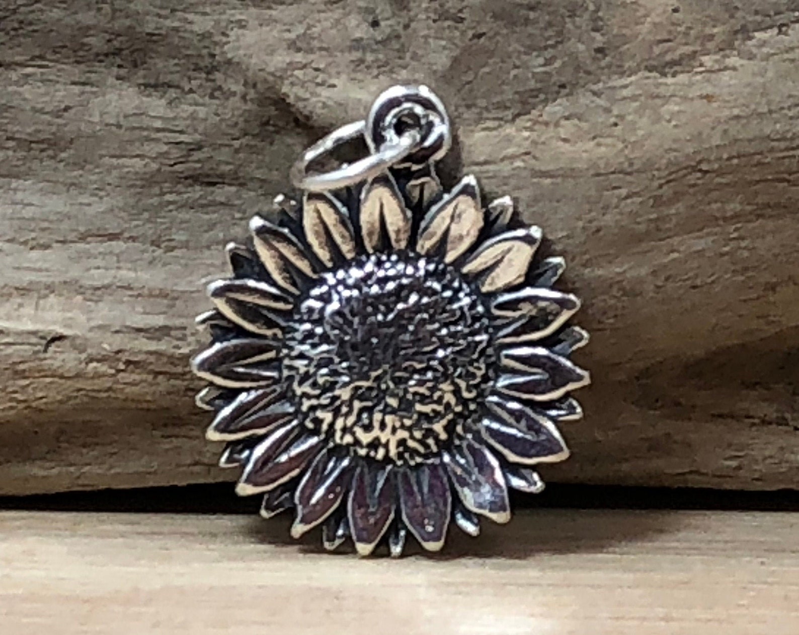Sunflower Charm Sunflower Pendant Sun Flower Charm Flower | Etsy