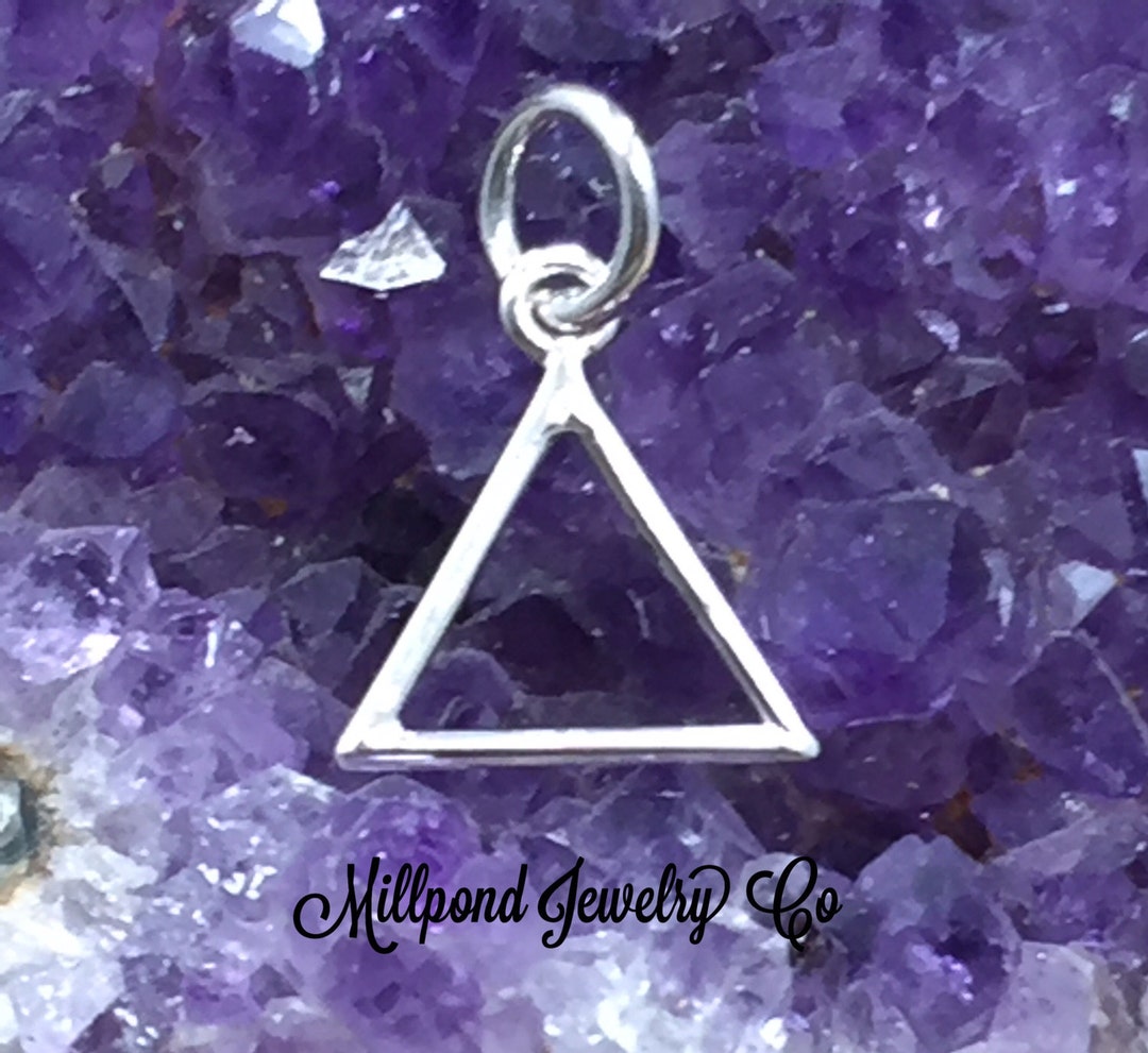 Four Elements Charm, Elements Charm, Fire Element Charm, Sterling Silver Charm, PS01705 - Etsy