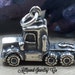Semi Charm Trucker Charm Truck Charm Big Rig Charm Truck | Etsy