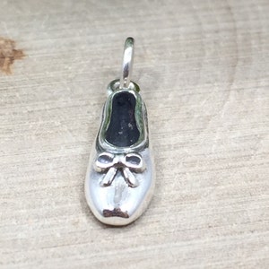Ballerina Slipper Charm, Ballerina Slipper Pendant, 3D Ballerina ...
