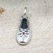 Ballerina Slipper Charm, Ballerina Slipper Pendant, 3D Ballerina ...