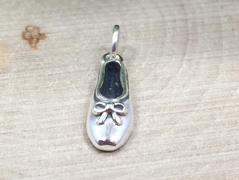 Ballerina Slipper Charm, Ballerina Slipper Pendant, 3D Ballerina ...