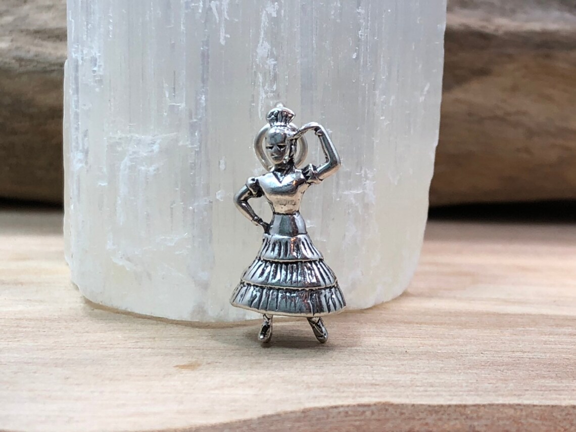 Spanish Dancer Charm 3D Spanish Dancer Charm Dance Charm - Etsy